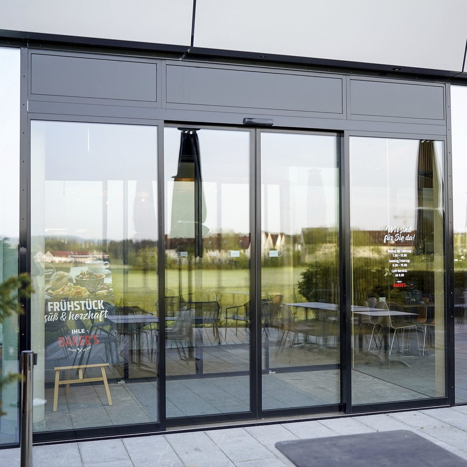 Automatic sliding door - ST PRO Green - dormakaba - double / with ...