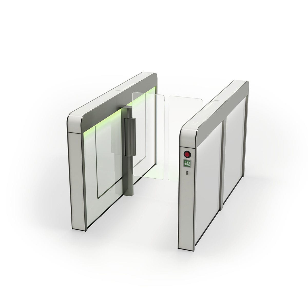 Speedgate with card reader - Argus series - dormakaba - for airport