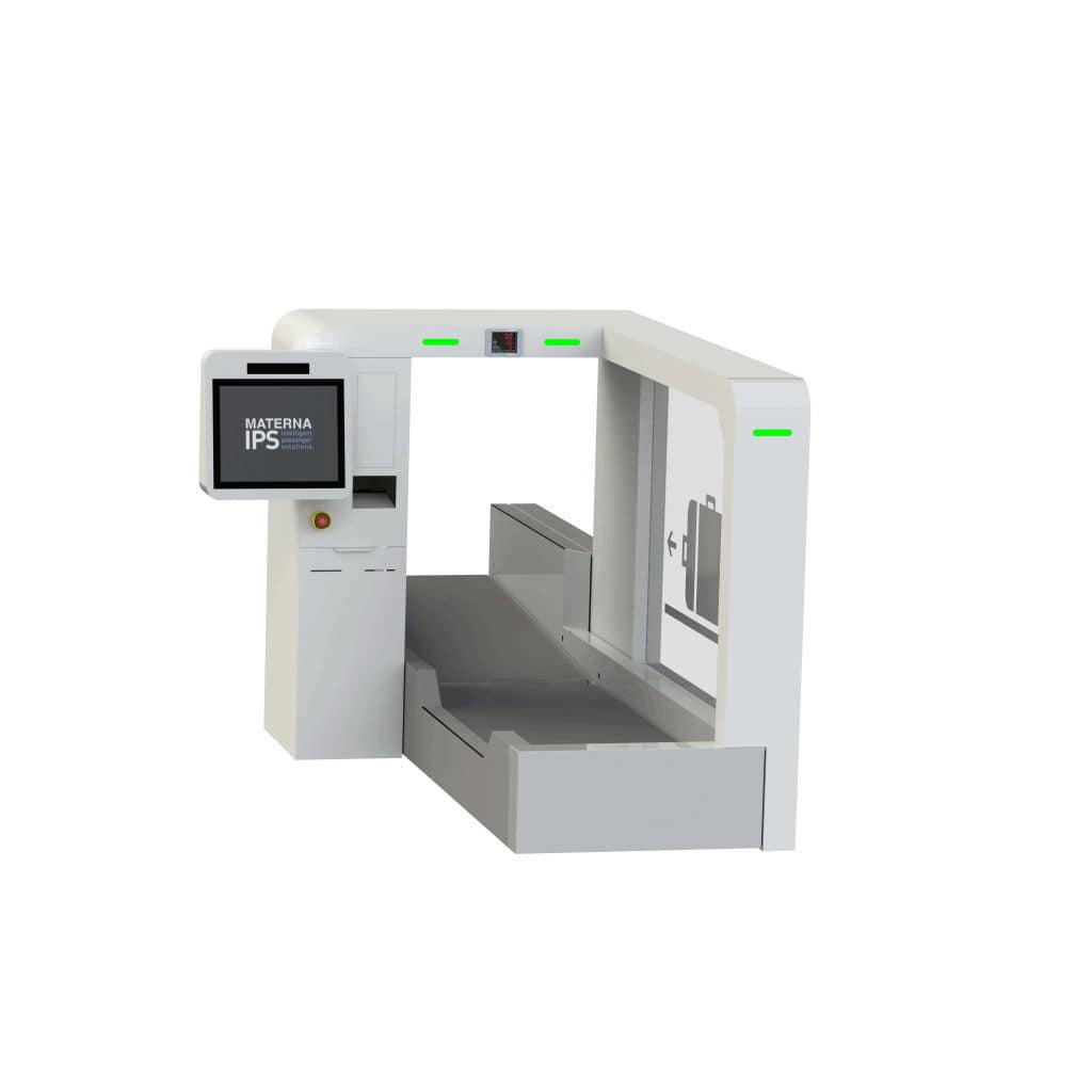 Self-service bag drop - Flex.Go - Materna IPS - with printer / with ...