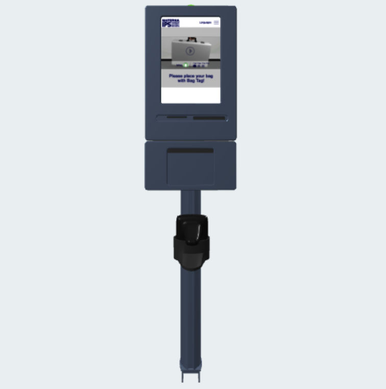 Self-service bag drop - Drop.Go B - Materna IPS - with check-in / with ...