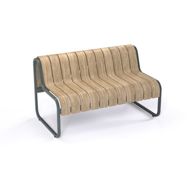 Airport beam chair - Metro - OMK Design Ltd - multiplace / wooden ...