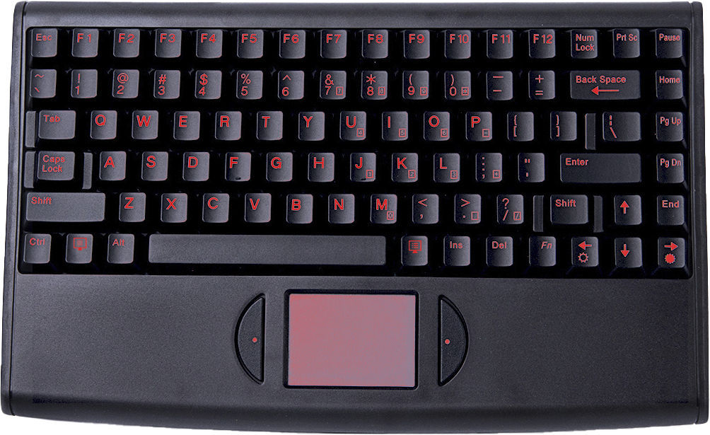Keyboard with card reader - MW 820 - PrehKeyTec GmbH - for airport