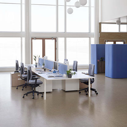 Airport table - Chemistry series - Senator - PU / steel