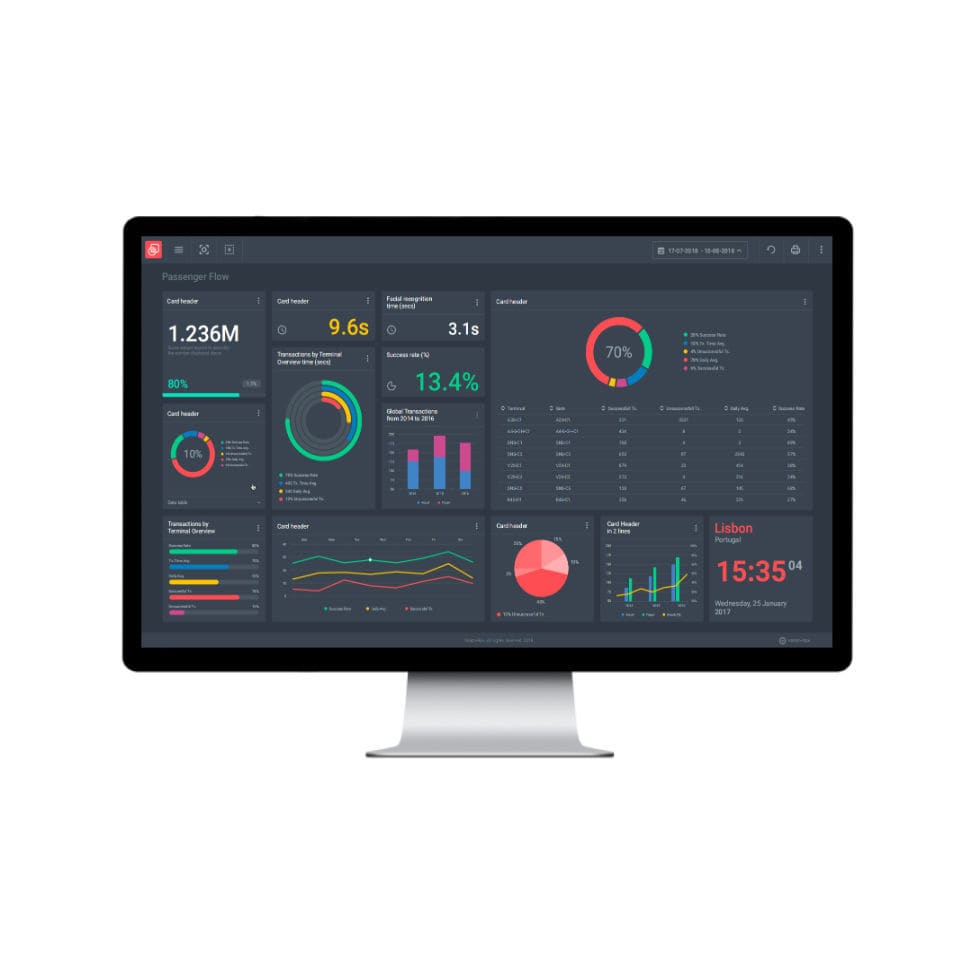 Management software - TEMPO - Vision-Box - reporting / biometric / control