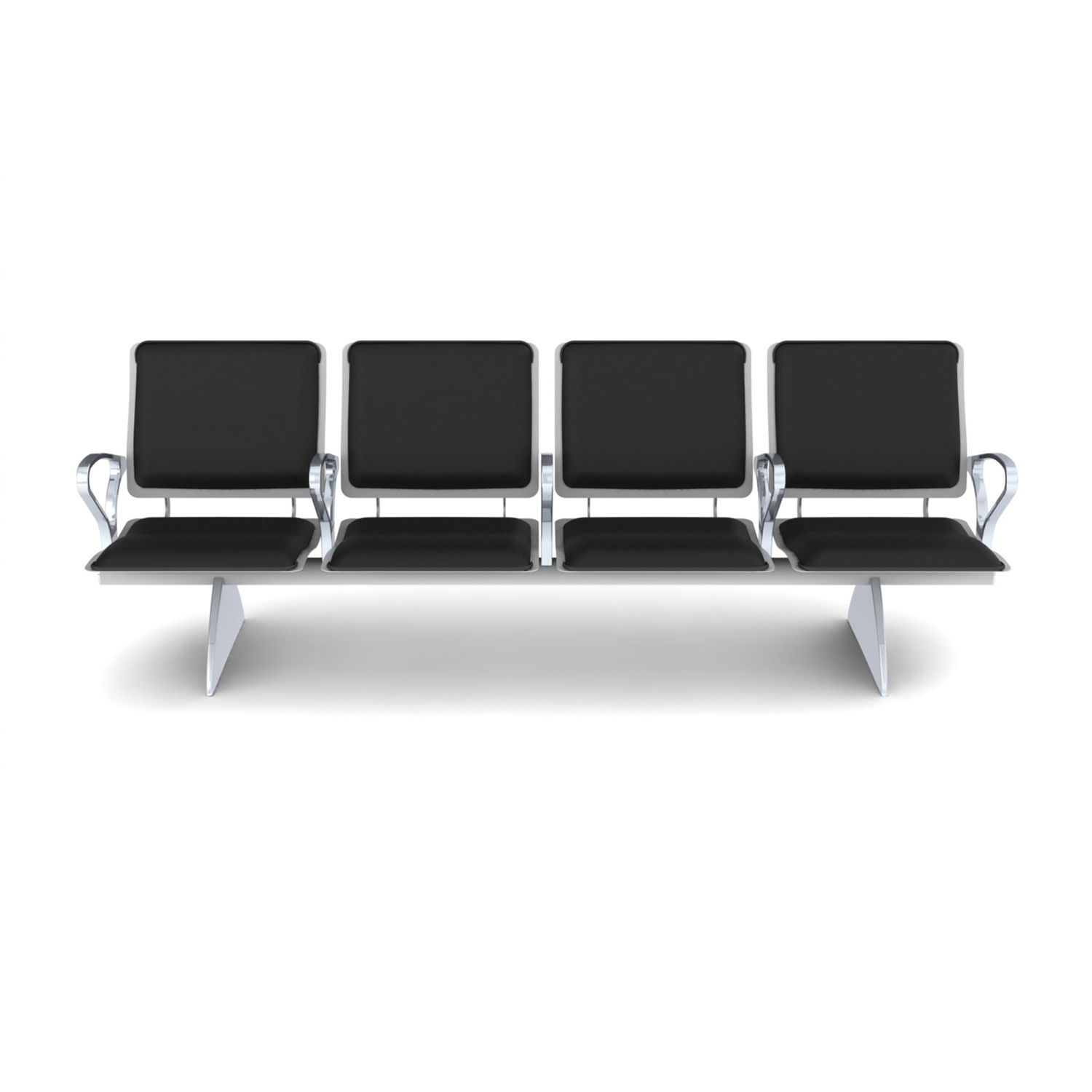 Airport beam chair - Zenky Classic - Zoeftig - 3-seater / 4-seater ...