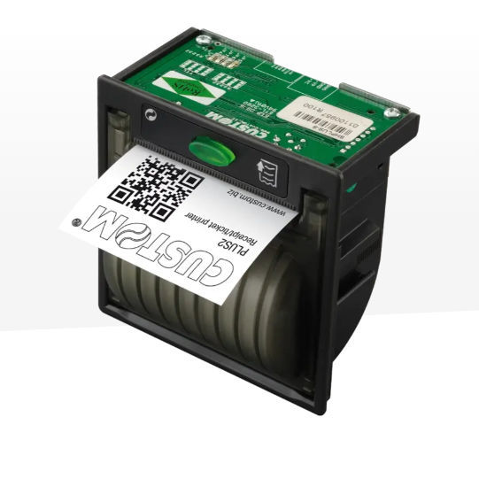 Receipt printer - PLUS2 - CUSTOM SpA - for airport