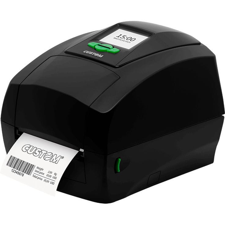 Label printer - D4 202 - CUSTOM SpA - data / for airport