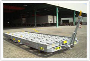 Pallet dolly - Excel Industry Co. LLC / DOLL Fahrzeugbau GmbH - 2-axle / for air cargo
