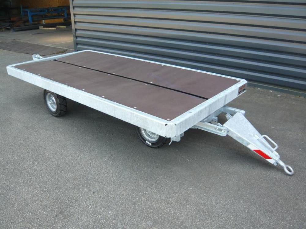 Runway baggage trailer - MS 1400 - Miloco GSE International - 4-wheel