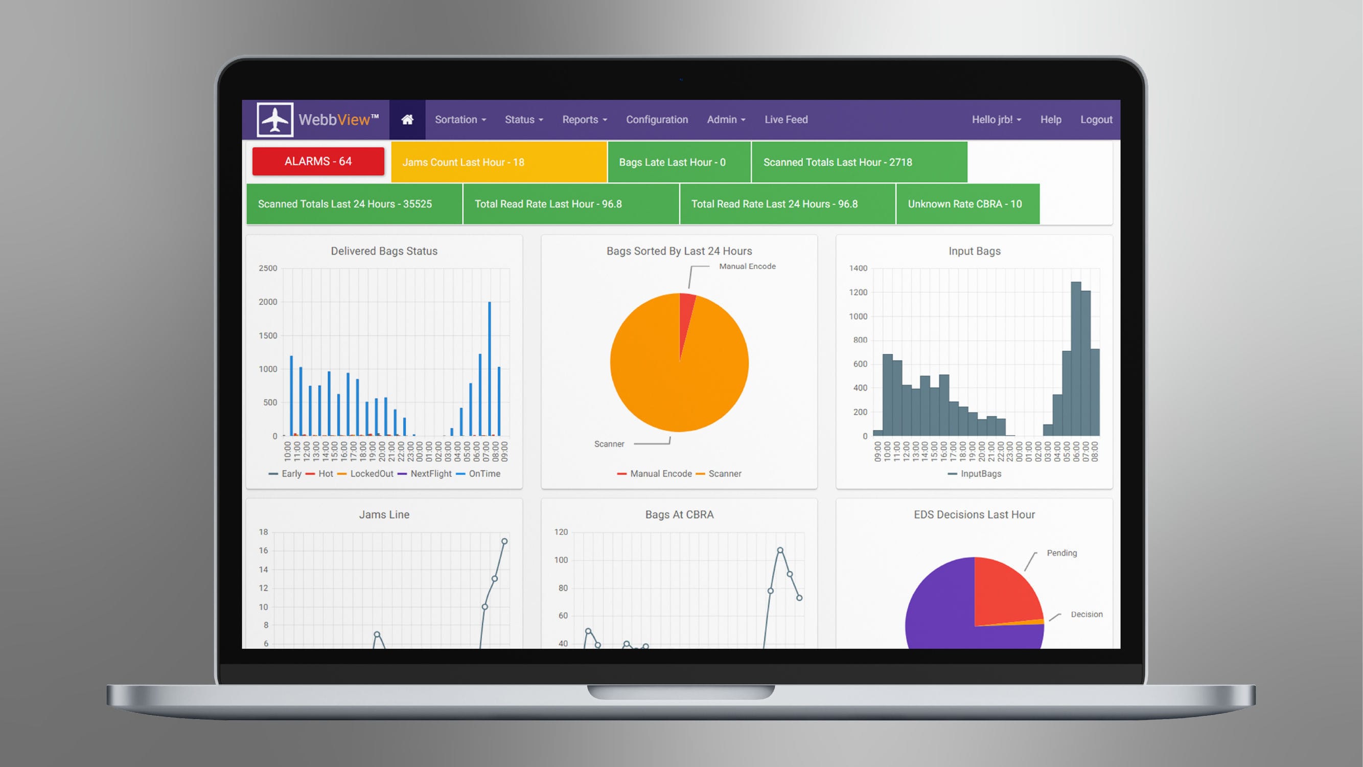Baggage management software - WebbView® - DAIFUKU AIRPORT TECHNOLOGIES ...