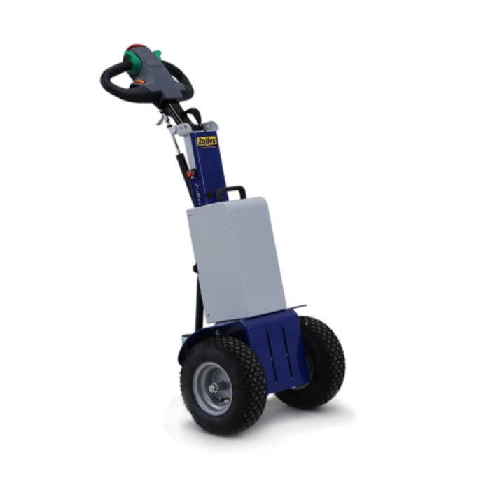 Towing tug - M 12 - EPOWERTRUCKS - for luggage trolleys / electric ...