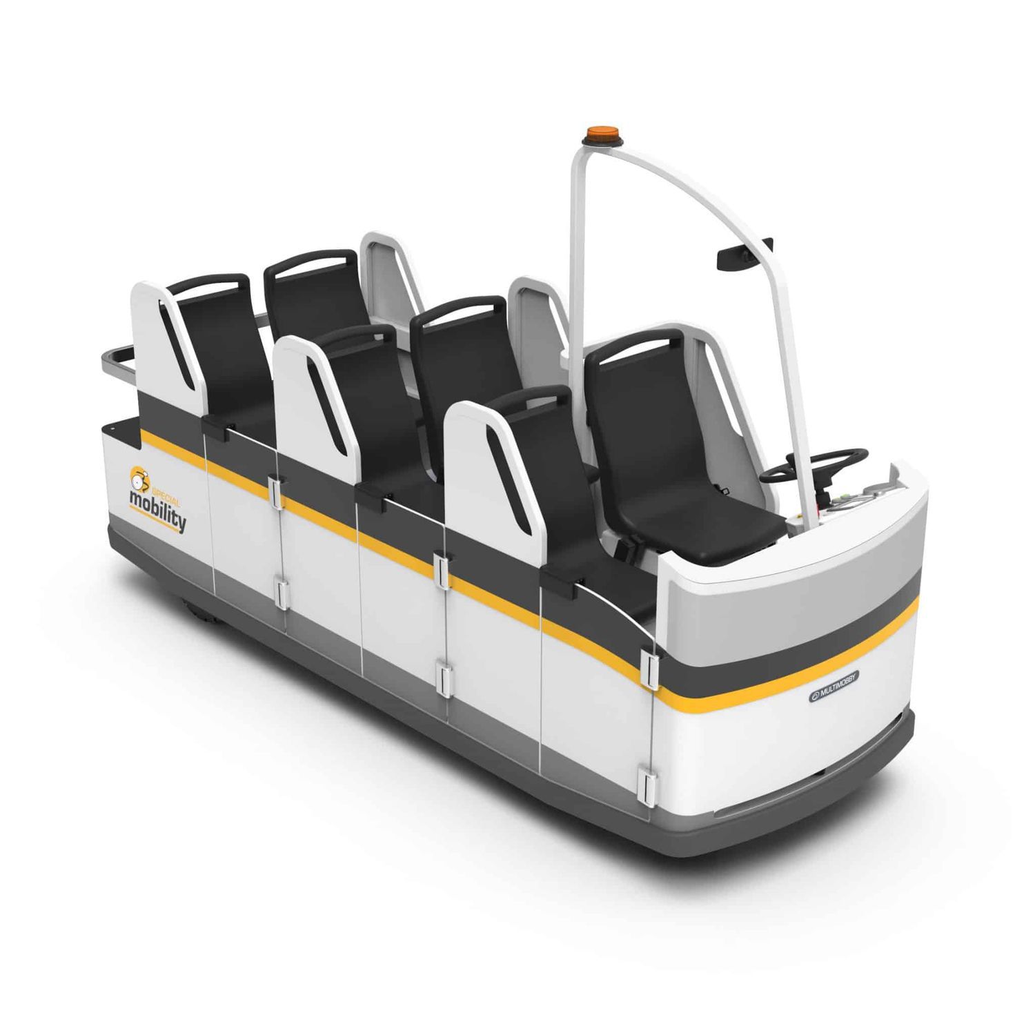 6 Pers. airport buggy - Multi Mobby - EPOWERTRUCKS - 8 Pers. / electric