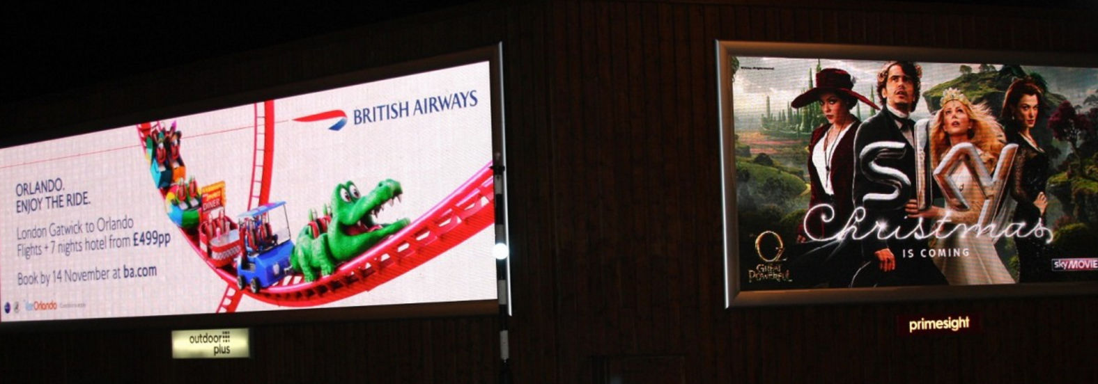 LED airport display - INURFACE MEDIA - for indoor use