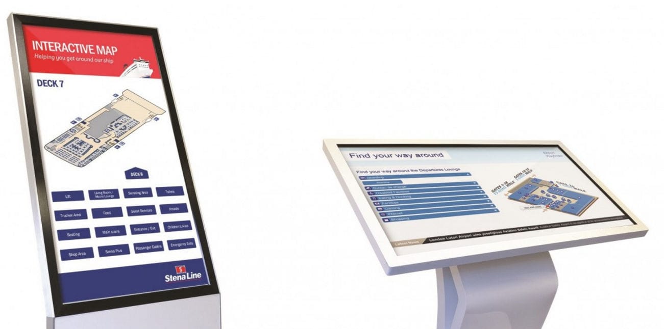 Information interactive kiosk - INURFACE MEDIA - multimedia / for ...