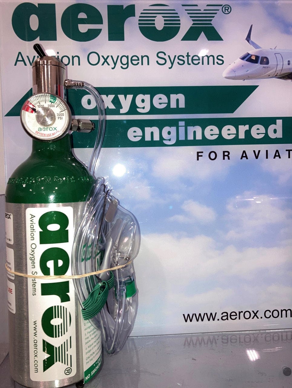 Aircraft oxygen system - EMT-3-1 - Aerox - portable / emergency