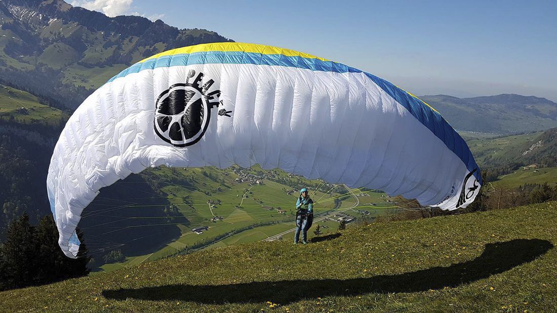Beginner paraglider - Emilie Peace2 - AIR G PRODUCTS - single place
