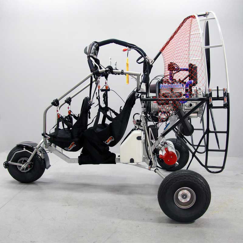 Two-seater ultralight trike cart - ECO2 series - FLY PRODUCTS - with engine