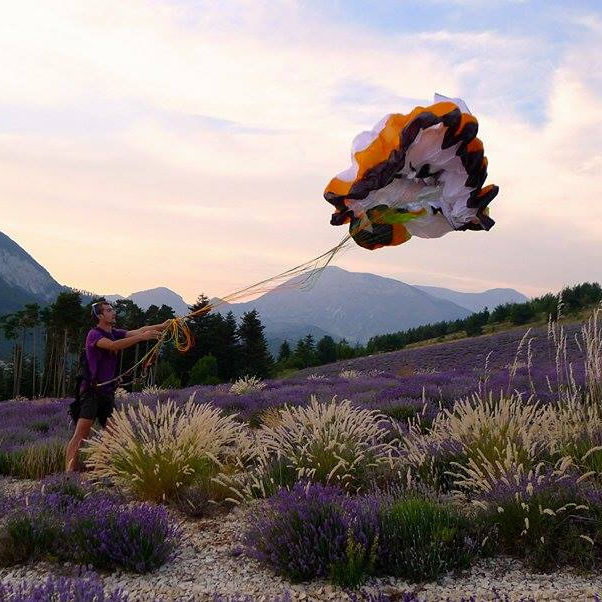 Mountain speed flying wing - Swoop XP series - NERVURES - single place