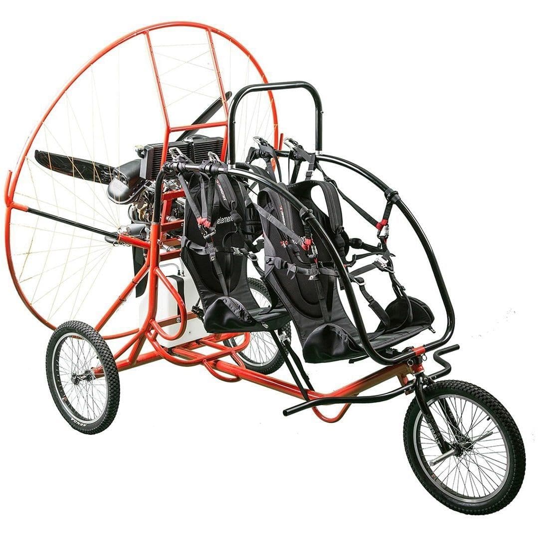 Tandem paramotor trolley - Cargo 500 - PARAELEMENT - with engine