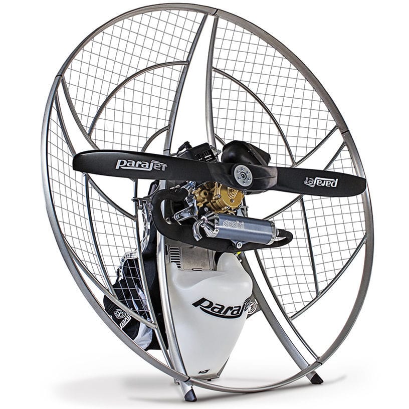 Single-seat paramotor - VOLUTION 3 - PARAJET - piston engine