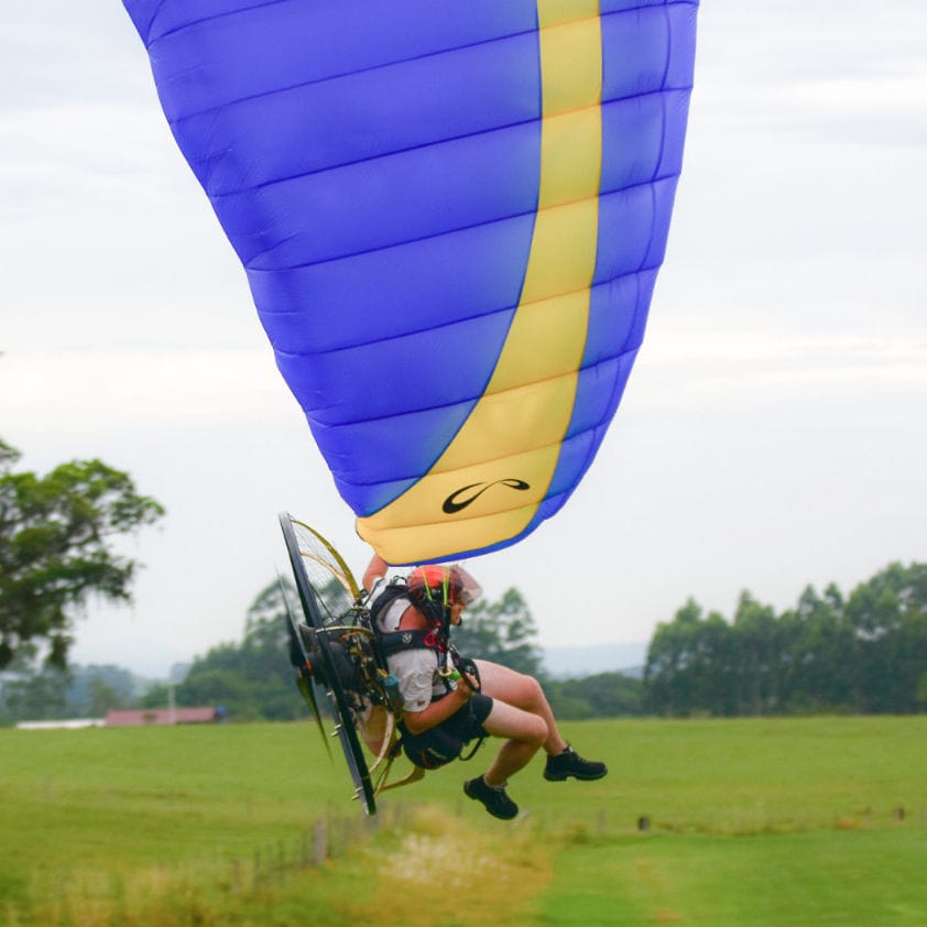 Beginner paramotor wing - Flexus 2 - SOL PARAGLIDERS - performance ...