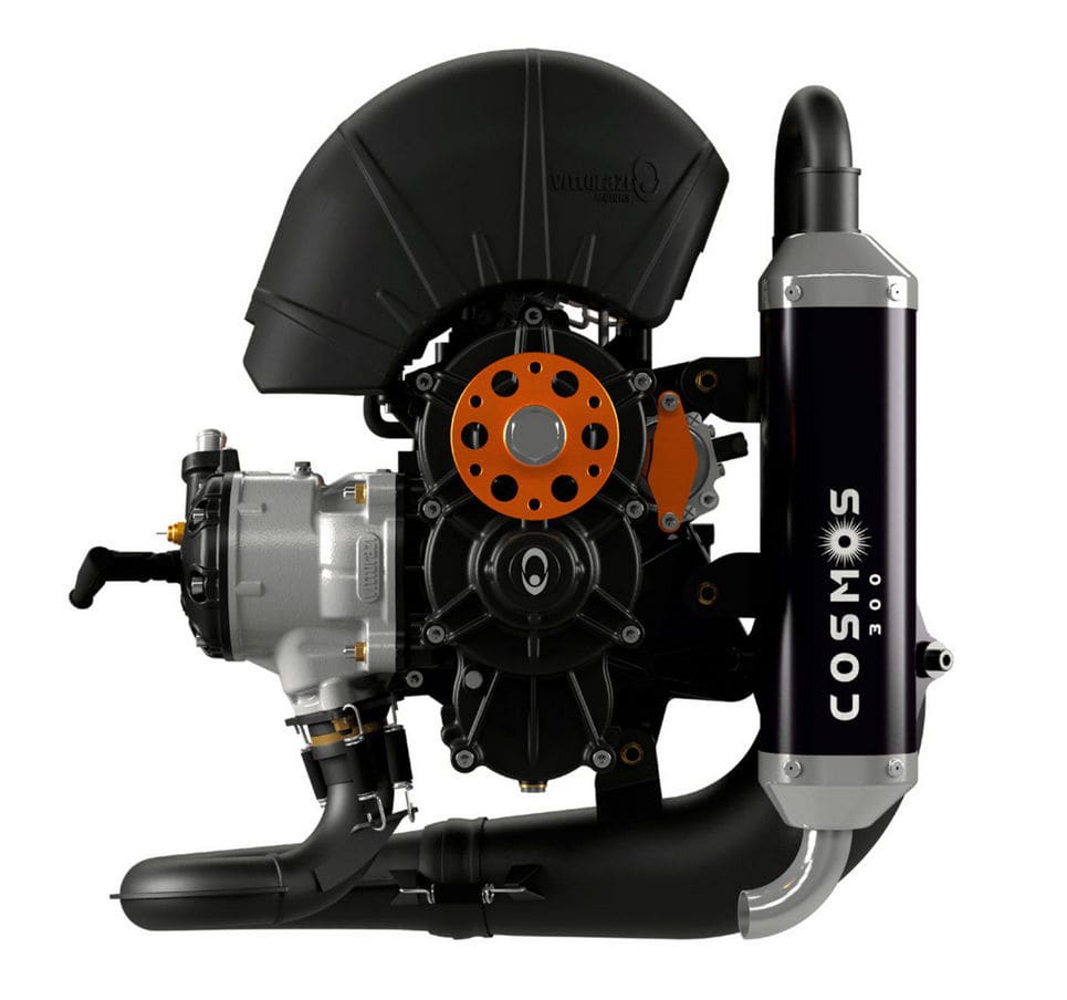 10 - 50hp piston engine - Cosmos 300 - VITTORAZI MOTORS - 10 - 50kg / 2 ...