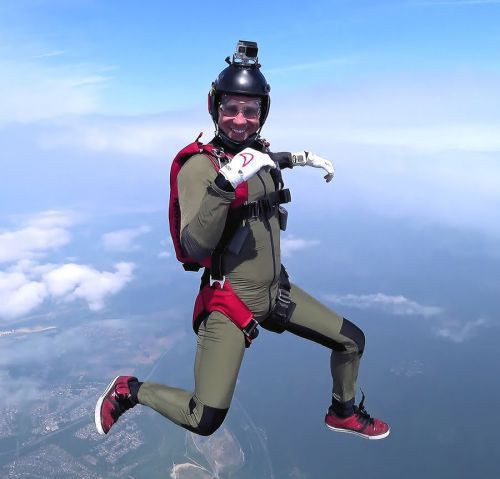 Skydiving suit - EXP ® - Intrudair Skydive & Base Gear - unisex / red ...