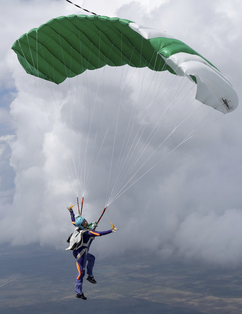 Sport parachute - SILHOUETTE series - Performance Designs - single place