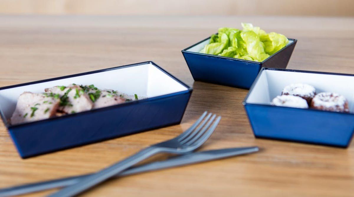 Aircraft cabin bowl - deSter NV - reusable