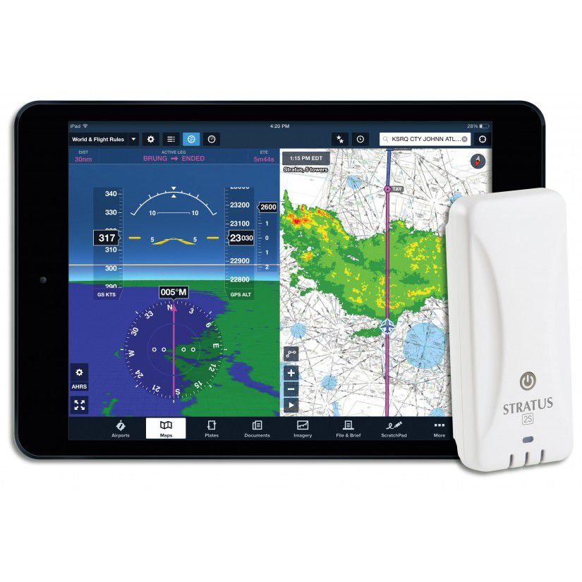 ADS-B receiver - Stratus 2S - Appareo Systems - for air traffic ...