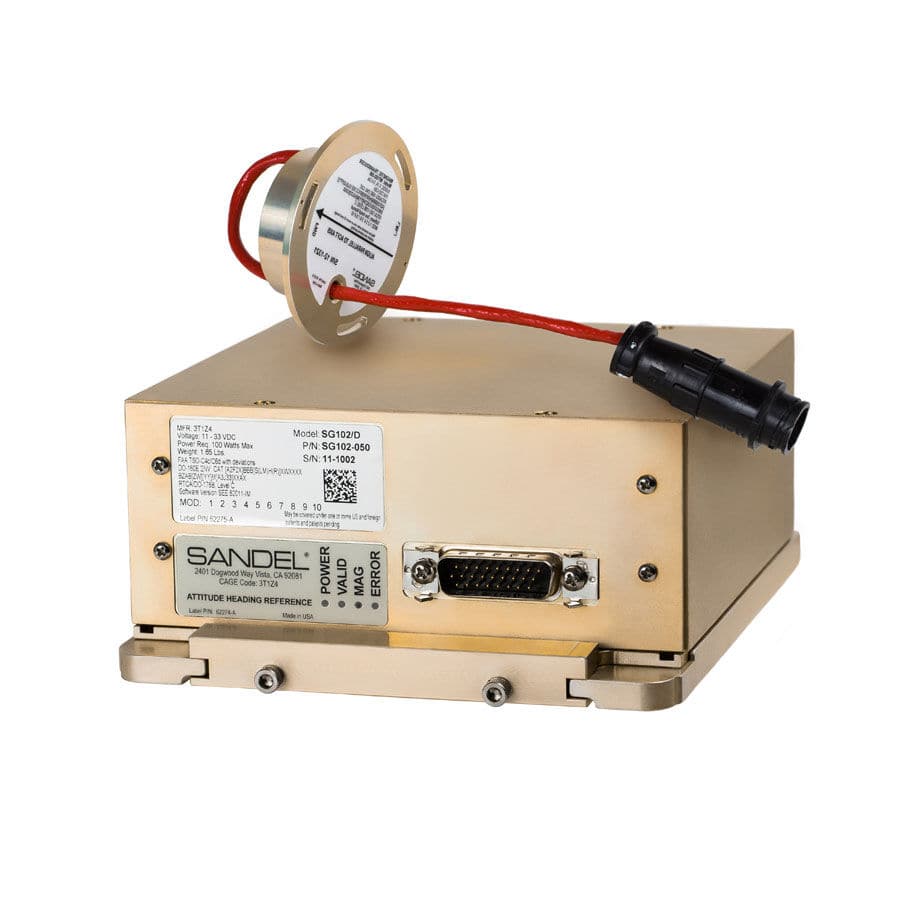 AHRS inertial system - SG102/D series - Sandel Avionics - for avionics ...