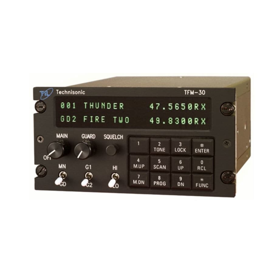 VHF audio panel - TFM-30 - Technisonic Industries Ltd. - for aircraft ...