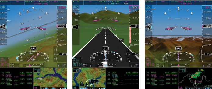 MFD - EFI-1040 - Universal Avionics Systems Corp. - PFD / EFIS / LCD