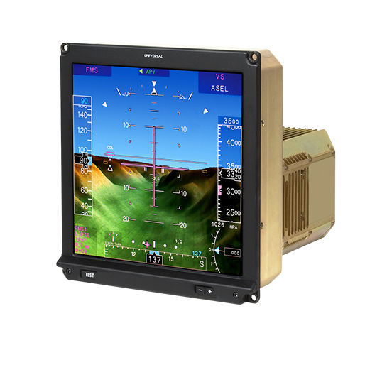 Helicopter PFD - EFI-890H - Universal Avionics Systems Corp. - for cockpit equipment / LED backlight