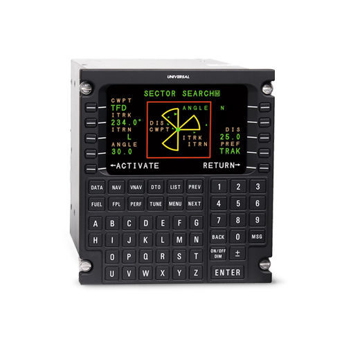 Aircraft FMS - MMMS - Universal Avionics Systems Corp. - for cockpit equipment / CDU / control ...
