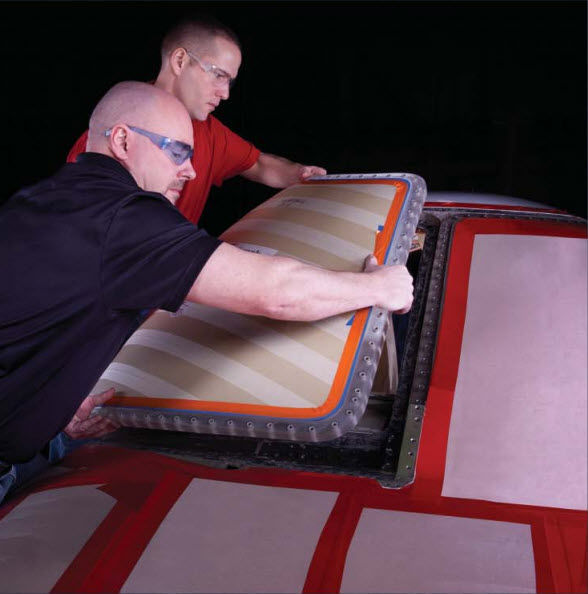 Airliner aircraft window - GLOBAL EXPRESS - Lee Aerospace, Inc.