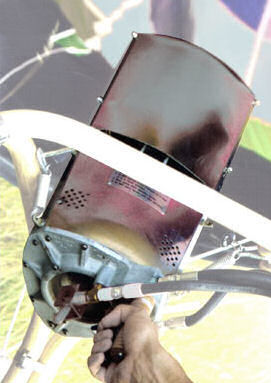 Hot-air balloon burner with two burners - Mirage Burner - Firefly ...