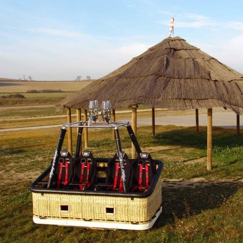 Hot-air balloon basket with burner - VISTA - Ultramagic - rectangular ...