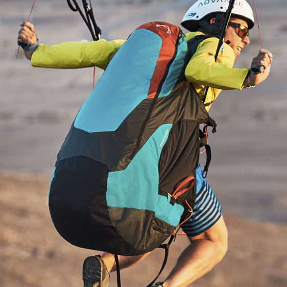 Paragliding reversible harness - PROGRESS 3 - ADVANCE Thun AG - single ...
