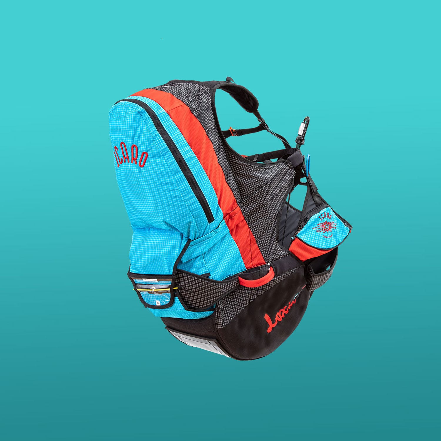 Paragliding harness bag - LOXIA² - Icaro paragliders - tandem / light