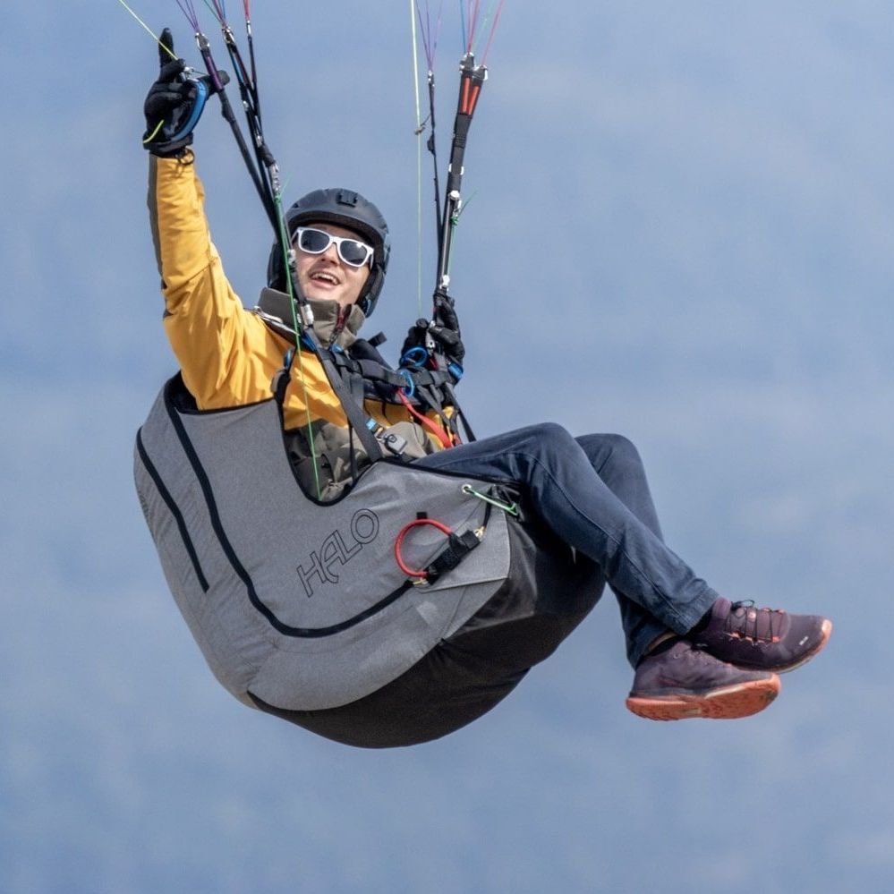Paragliding free flight harness - Halo - Ozone DA - single place / light