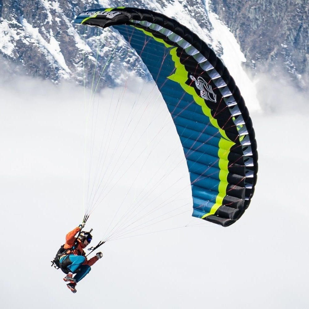 Beginner speed flying wing - DragonFly - Ozone DA - mountain ...