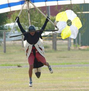 Emergency parachute - Drogue Chute - Aeros Ltd. - single place