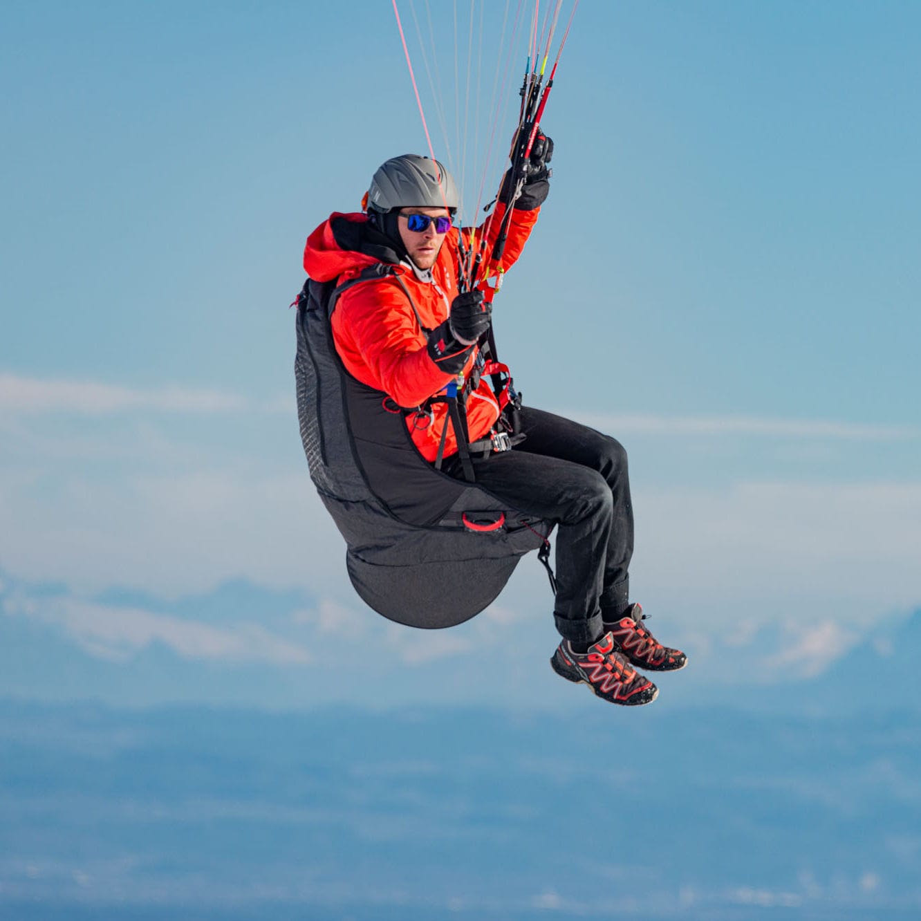 Paragliding free flight harness - Verso 3 - GIN Gliders - single place ...