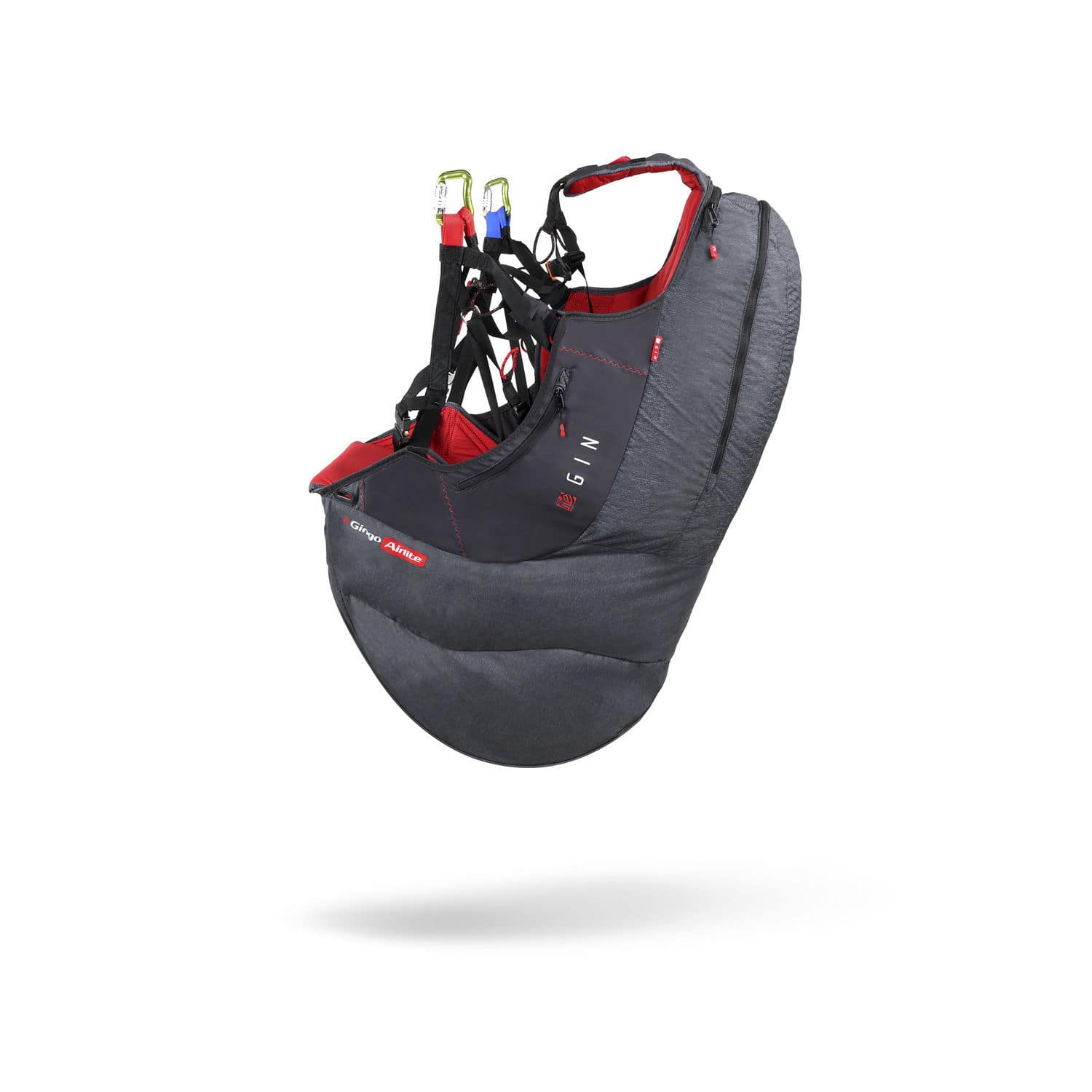 Paragliding free flight harness - Gingo airlite 5 - GIN Gliders ...