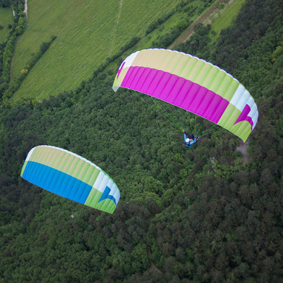 Sport paraglider - DECK series - Triple Seven Gliders - mountain ...