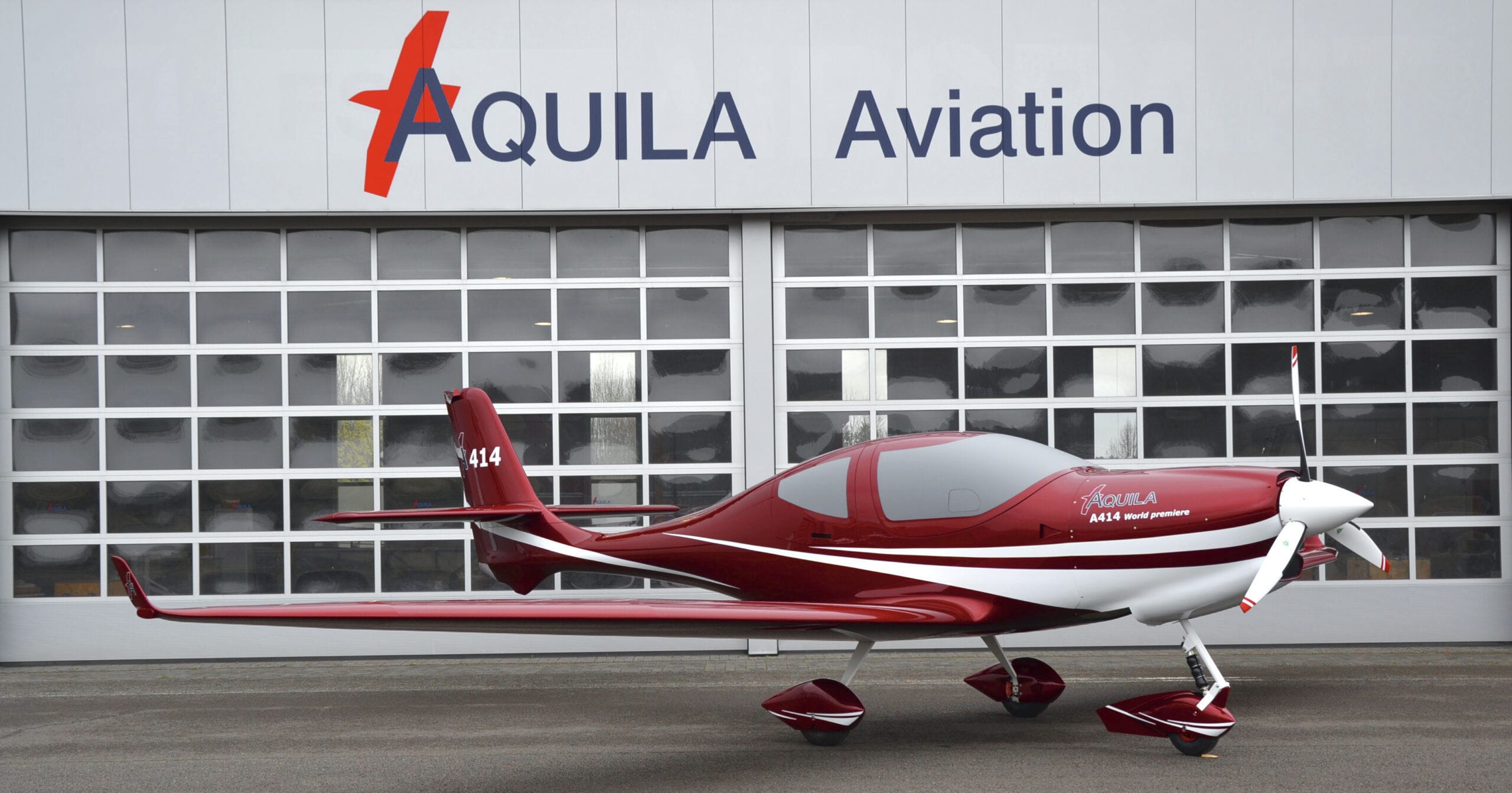 Piston engine aircraft - A414 - AQUILA Aviation GmbH - four-seater ...