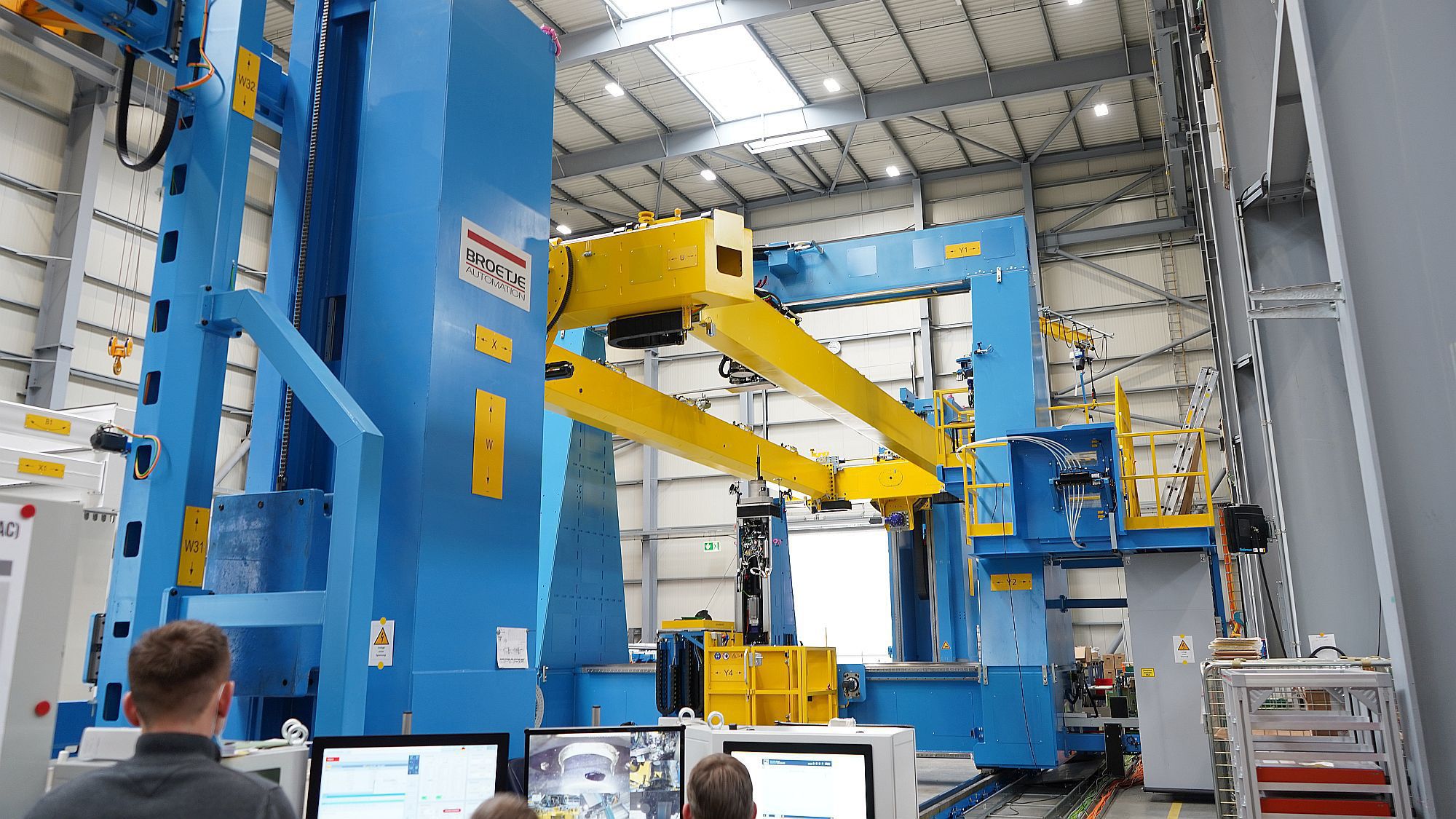 Electric riveting machine - IPAC - Broetje-Automation - for rivets ...