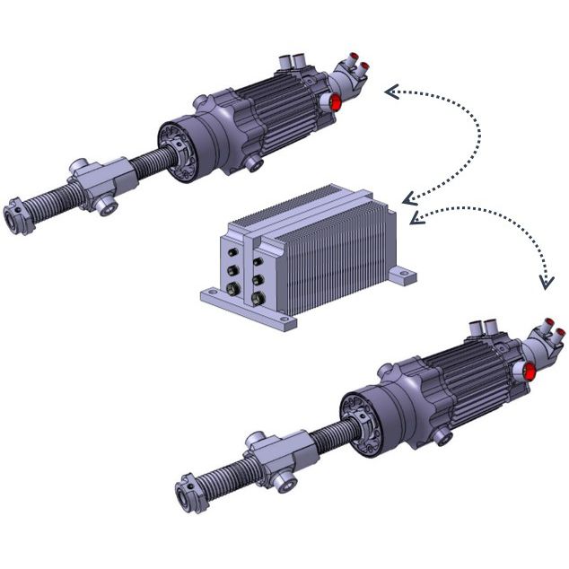 Electric actuator - Saab International Deutschland GmbH - rotary ...