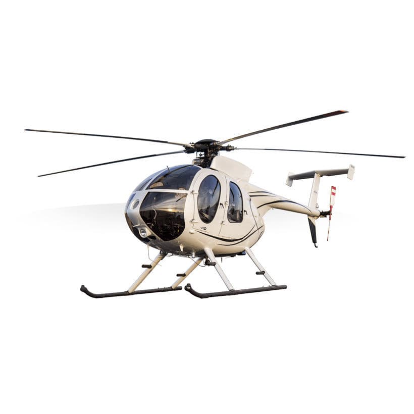 3 - 5 Pers. helicopter - MD 500E - MD Helicopters - cargo / utility ...